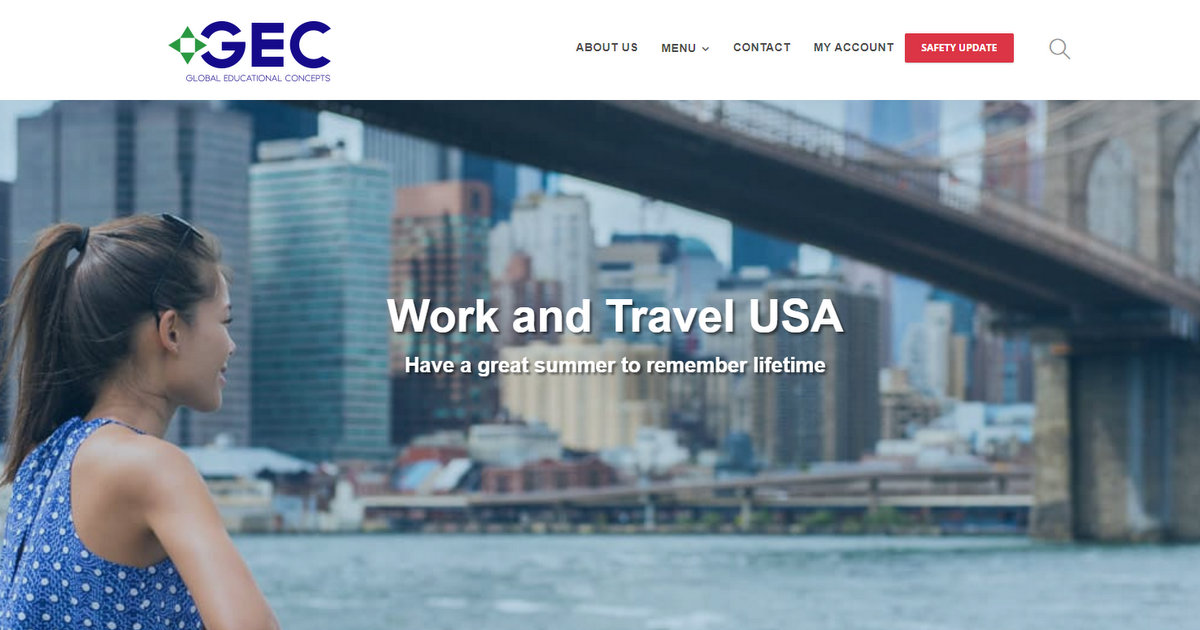 GEC Global Educational Concepts - WORK AND TRAVEL